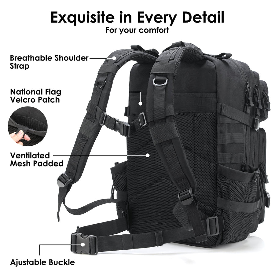 Archon Elite Outdoor Tactical Assault Pack | Outdoor Backpack ...