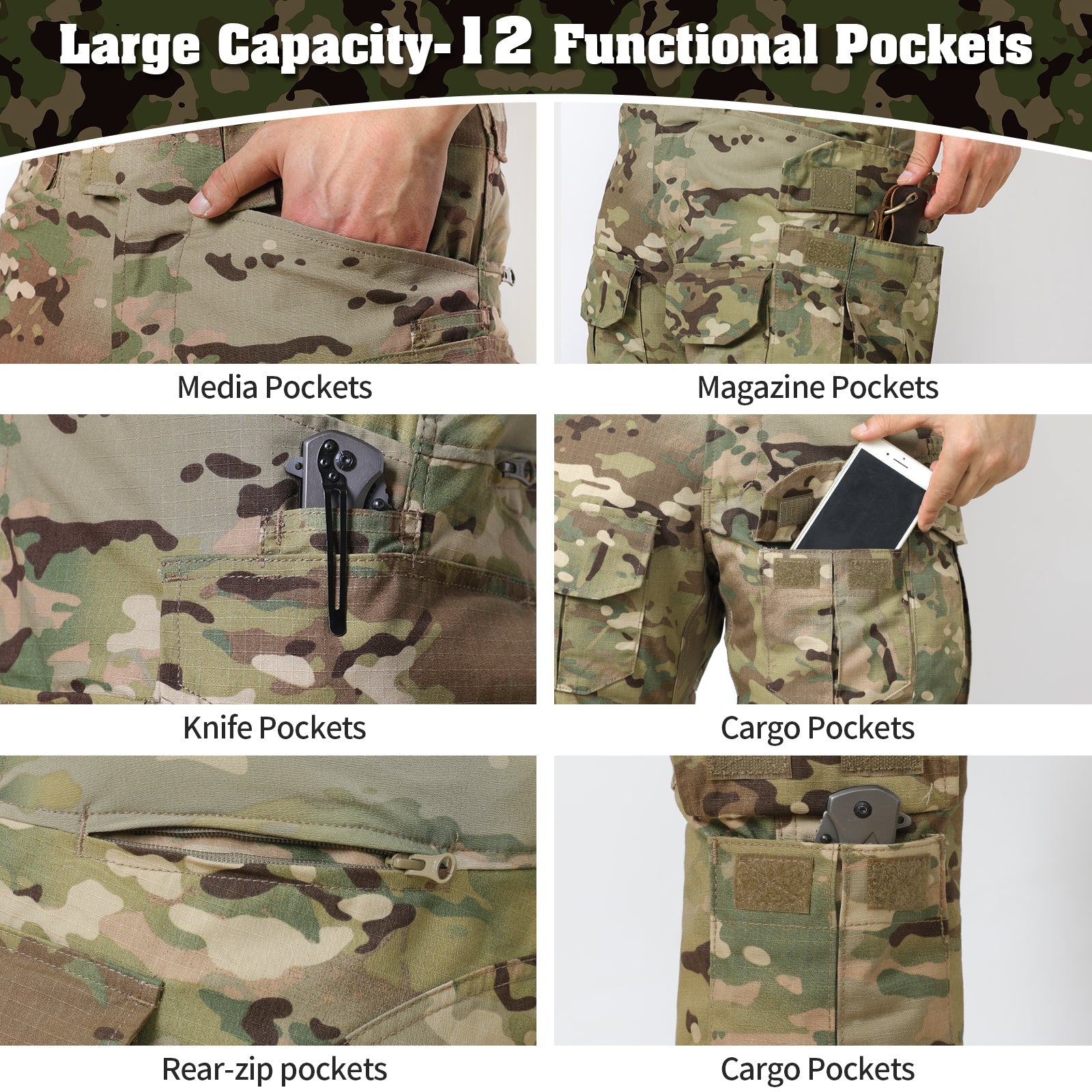 G3 Pro Combat Clothing Suit Men's Tactical Uniform Camouflage – TWS USA
