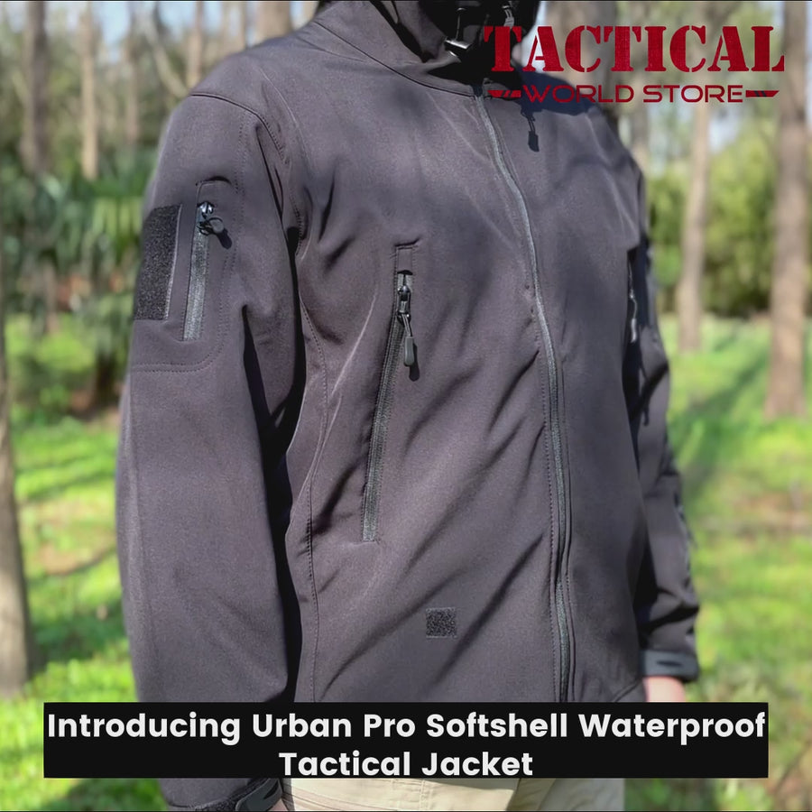 Urban Pro Softshell Waterproof Tactical Jacket | Tactical Store – TWS USA